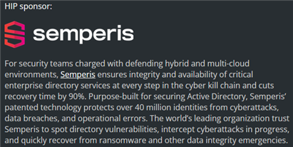 Hybrid Identity Protection (HIP) Global conference